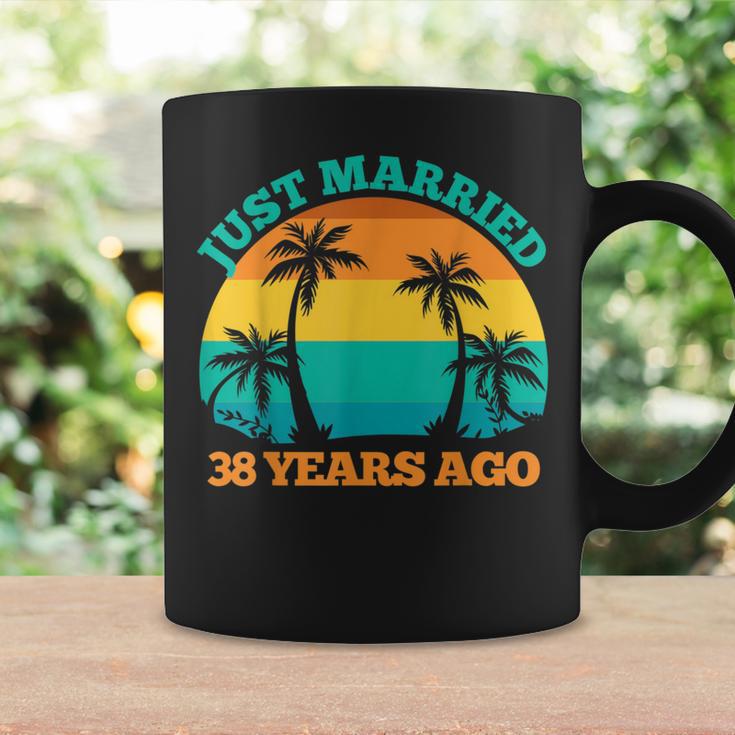Just Married 38 Years Ago 38Th Wedding Anniversary Coffee Mug ...