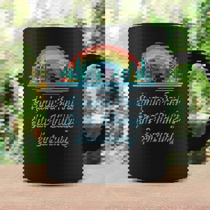 Kanaha Pond State Wildlife Sanctuary Rainbow Lake Souvenir Coffee Mug ...