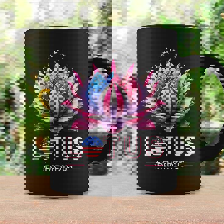 Lotus For Potus Kamala Harris 2024 President Trend Election Coffee Mug ...
