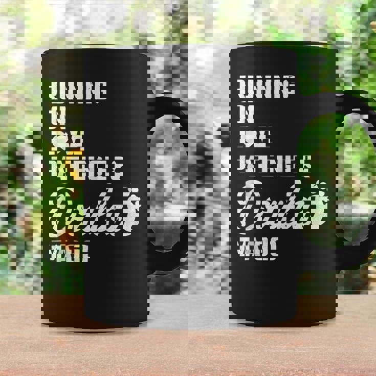 Love Patience & Doula Magic Pregnancy Support Labor Coach Coffee Mug ...