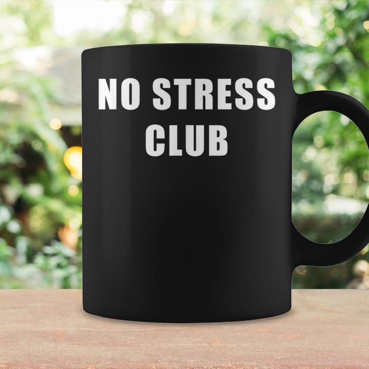 No Stress Club – & Anti-Stress Motivational Coffee Mug - Monsterry AU