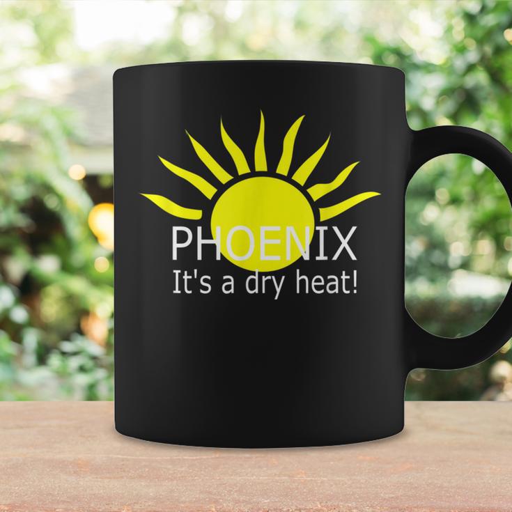 Phoenix It's A Dry Heat Sun Hot Coffee Mug - Monsterry