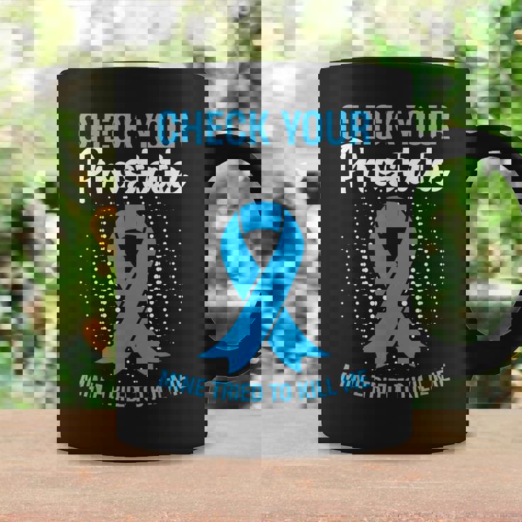 Prostate Cancer Free Awareness Month Survivor Coffee Mug - Monsterry