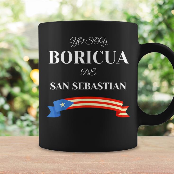Puerto Rican Proud Boricua De San Sebastian Coffee Mug - Monsterry
