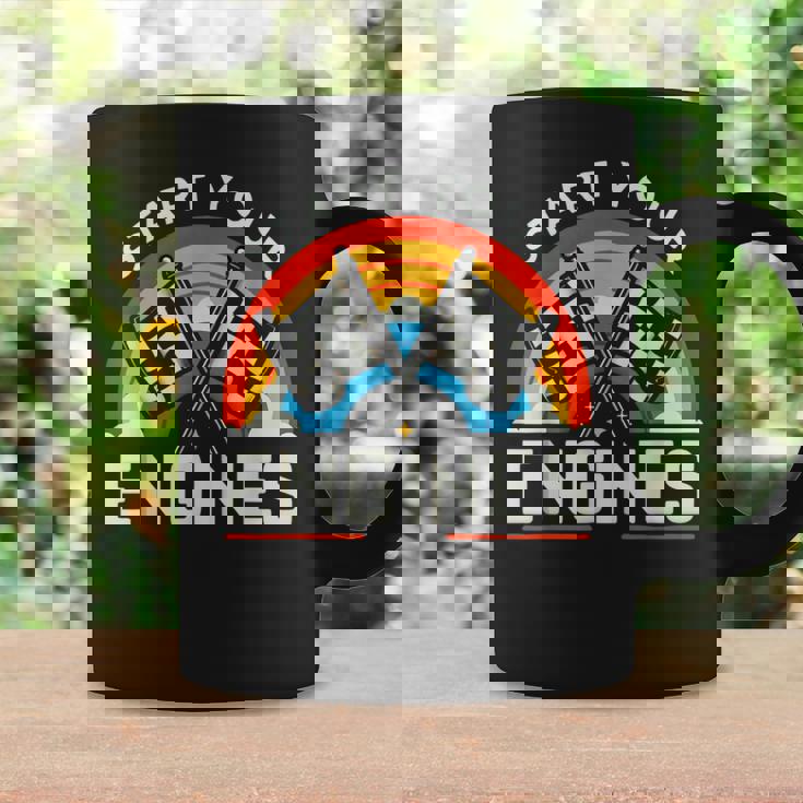 Racing Season Car Racing Fans Start Your Engines Coffee Mug - Monsterry