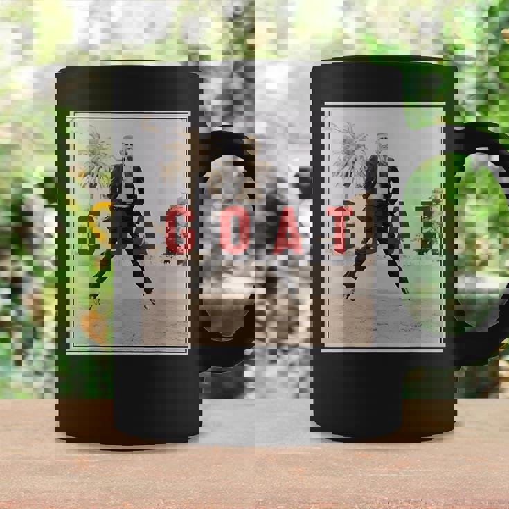 Retro Vintage Trump Goat Middle Finger Felon President 2024 Coffee Mug ...