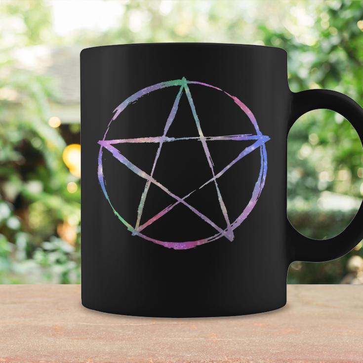 Satanic Trippy Circle Witch Craft Sigil Of Baphomet Occult Coffee Mug ...