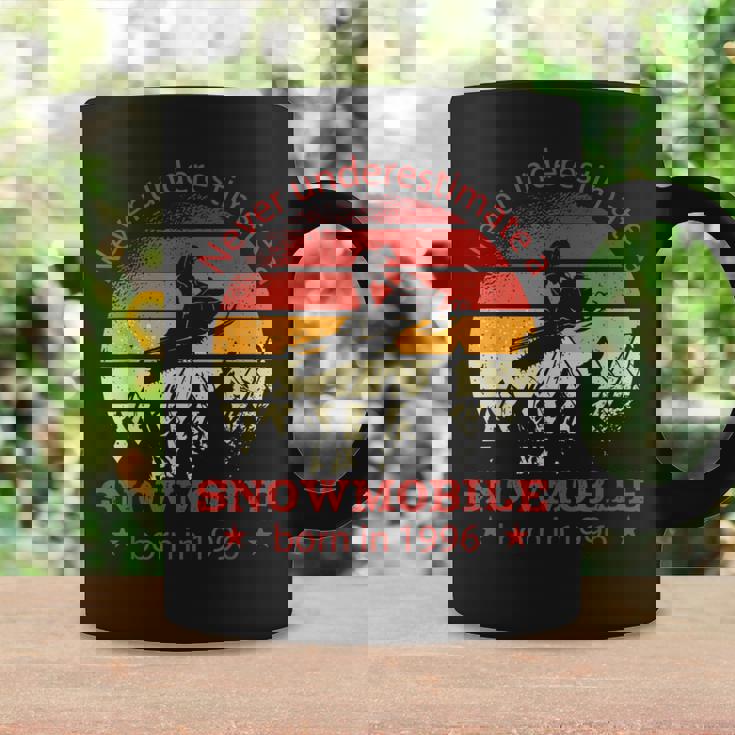 Snowmobiling Snow-Motorcycle Born 1996 Birthday Snowmobile Coffee Mug ...
