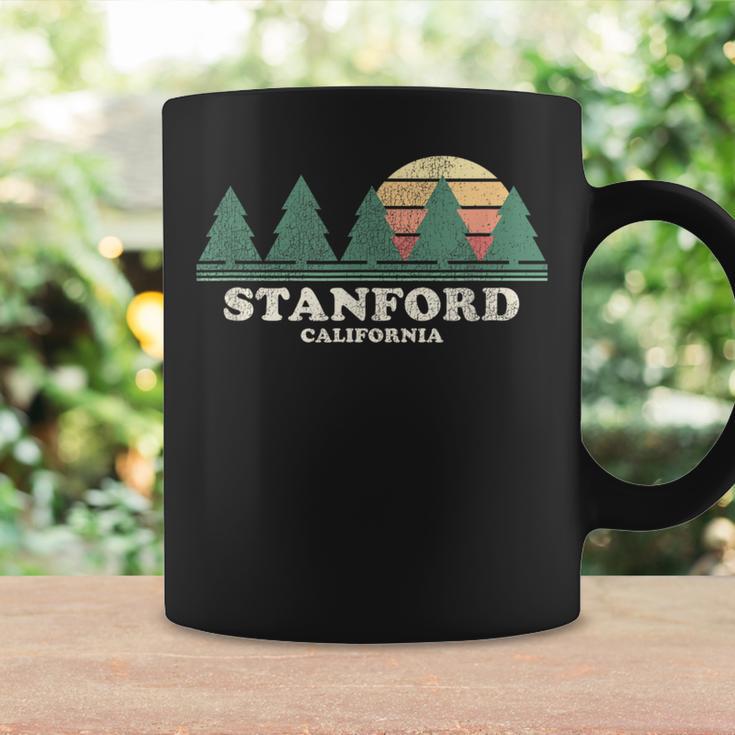 Stanford Ca Vintage Throwback Retro 70S Coffee Mug - Monsterry
