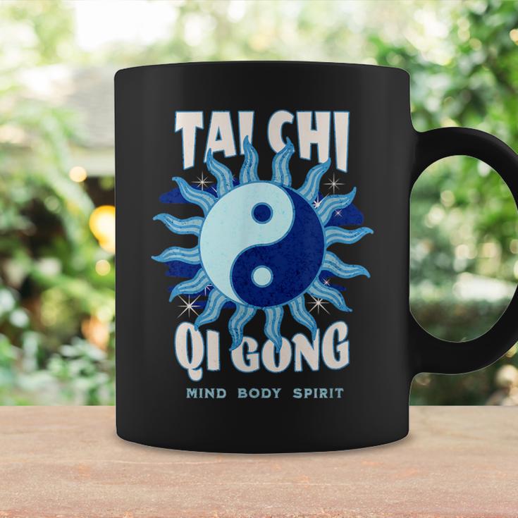 Tai Chi Martial Arts Ying Yang Qi Gong Balance Breathing Graphic Print ...