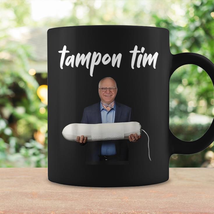 Tampon Tim Tim Walz Joke Coffee Mug | Mazezy