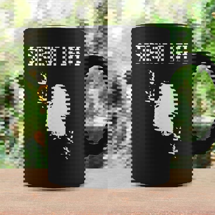 Turkey Hunting Strut Life Hunter Coffee Mug - Monsterry