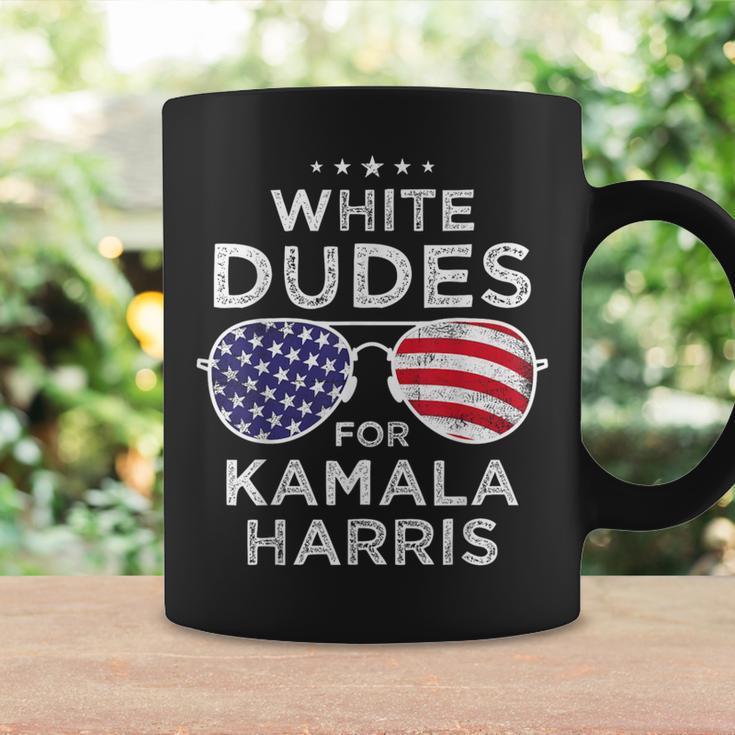 Vintage White Dudes For Kamala-Harris Coffee Mug - Monsterry