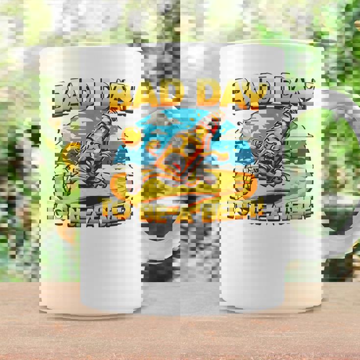 Bad Day To Be A Beer Summer Beach Drink Beers Party Coffee Mug - Monsterry