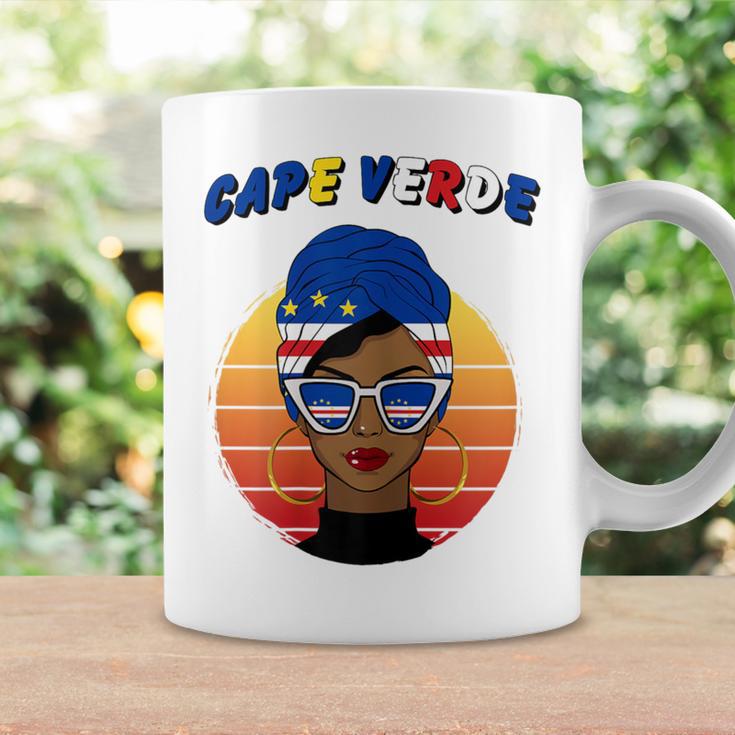 Cap-Vert Drapeau Du Cap-Vert Fille Du Cap-Vert Cap-Verdien Tasse ...