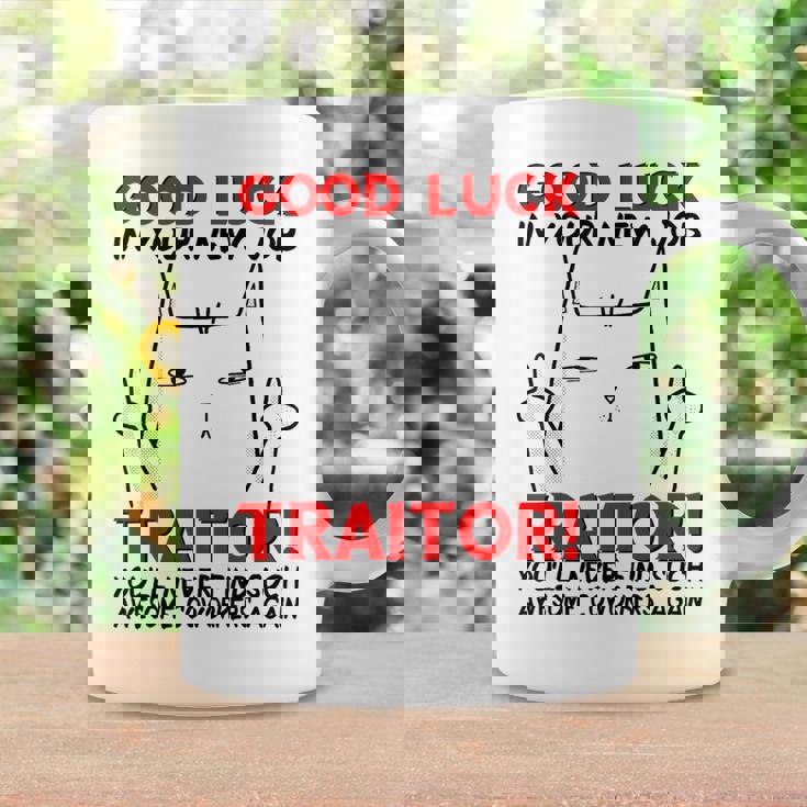 Coworker Leaving Quitting Going Away Job Change Good Luck Coffee Mug ...