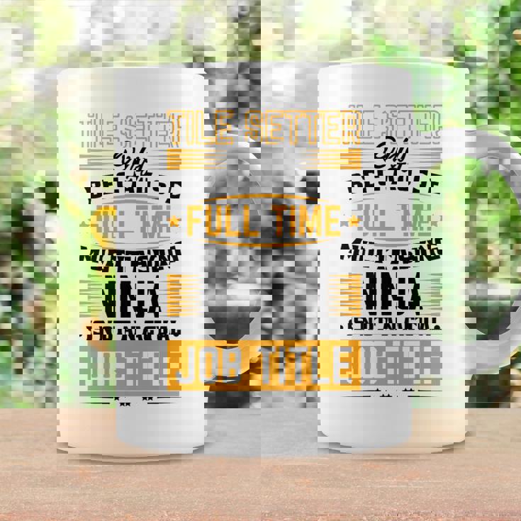 Floor Tile Installer And Tile Setter Coffee Mug - Monsterry