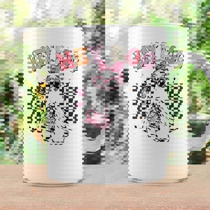 Halloween Hey-Boo Girl Toddler Cute Ghost Coffee Coffee Mug - Monsterry