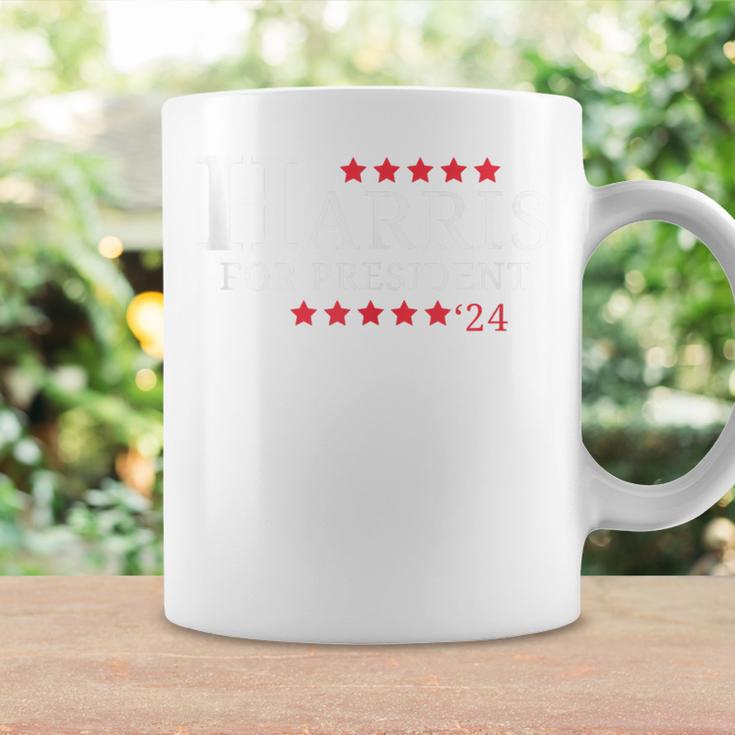 Kamala Harris For President 2024 American Flag Coffee Mug - Monsterry