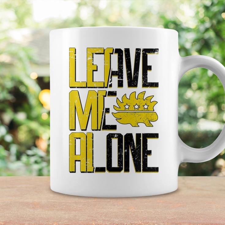Leave Me Alone Introvert Solitary Confinement Coffee Mug - Monsterry