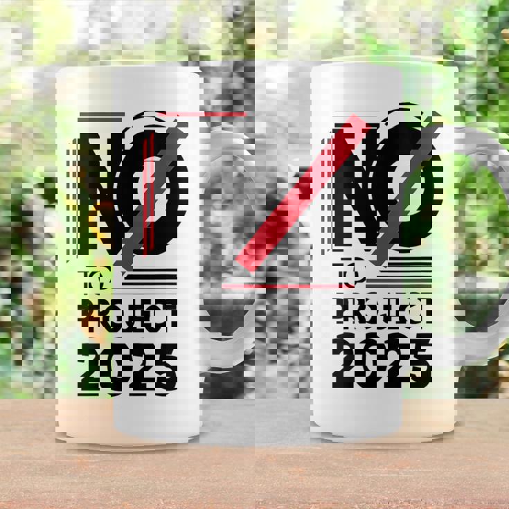 No To Project 2025 Coffee Mug - Monsterry