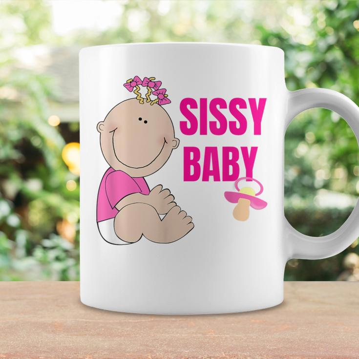 Sissy Baby Soother Sissification Feminization Coffee Mug - Monsterry