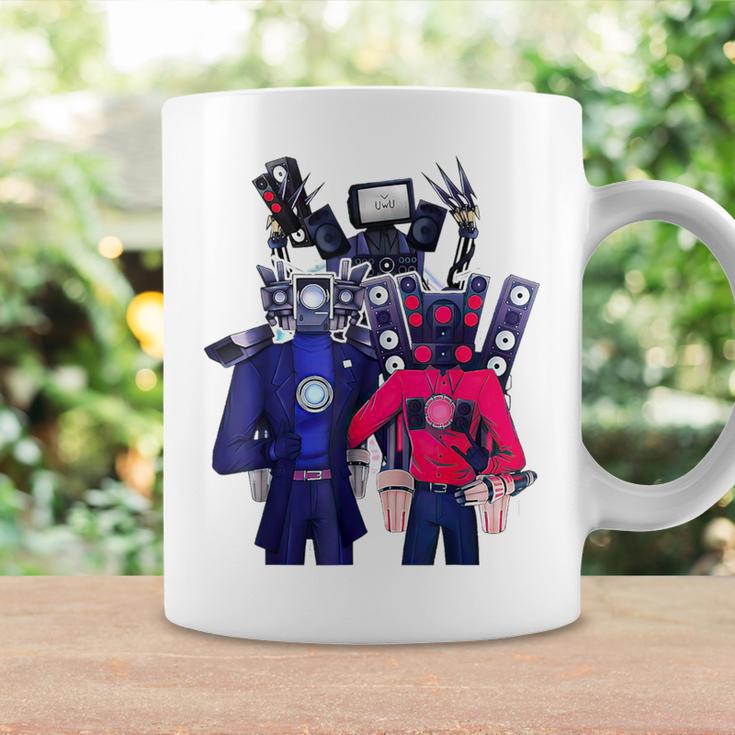 Skibidi Toilet Tiviman Coffee Mug | Mazezy