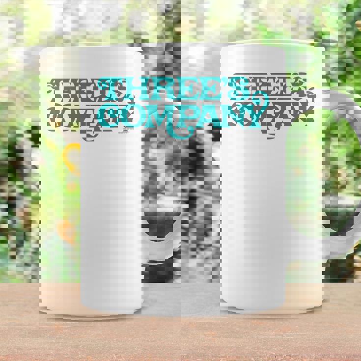 Three's Company Retro Sitcom Show Logo Coffee Mug - Seseable