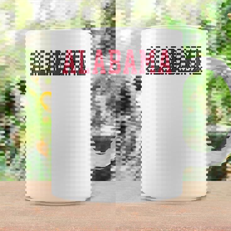 Vintage Alabama Alabama Retro Red Coffee Mug | Mazezy