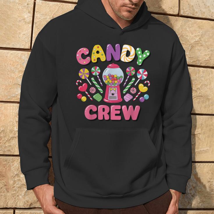 Candy Land Candy Crew Decorations Sweetie Candy Squad Cool Hoodie | Mazezy