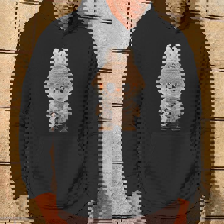 Cute Labubu Classic Pose Fun Labubu Lover Hoodie - Monsterry