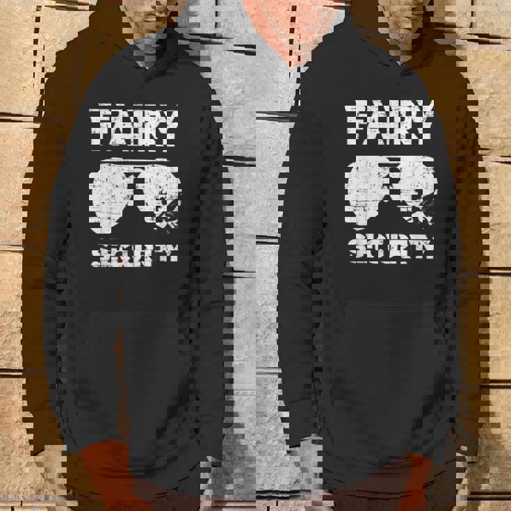 Fairy Security Fairy Daughter Dad Halloween Costume Hoodie | Mazezy