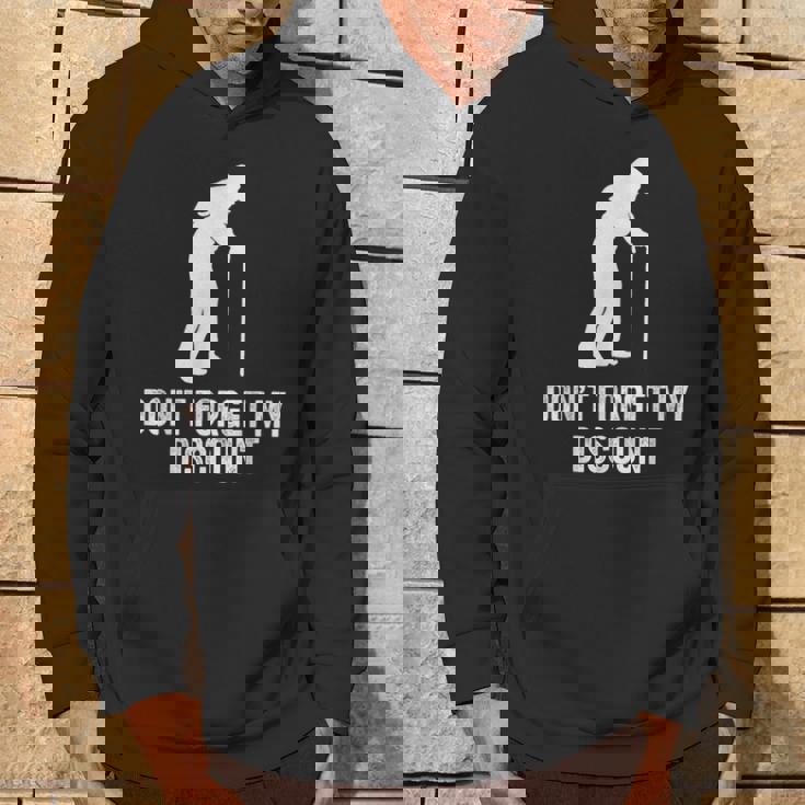 Old Man Gag Old Person Older People Dad Birthday Hoodie | Mazezy