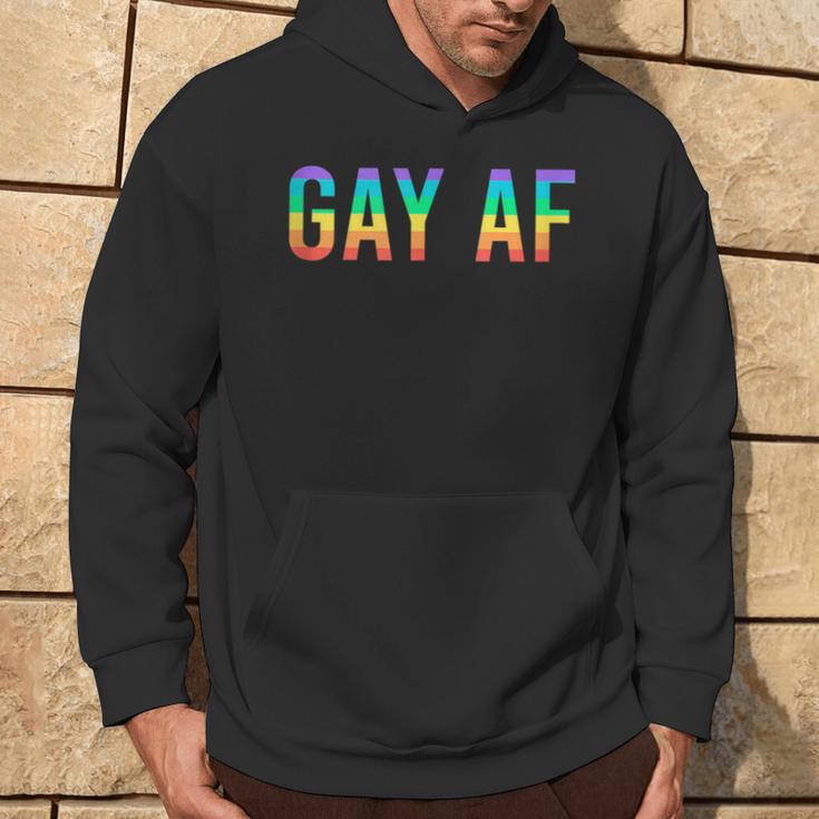 Gay Af Lgbt Pride Parade Hoodie - Monsterry