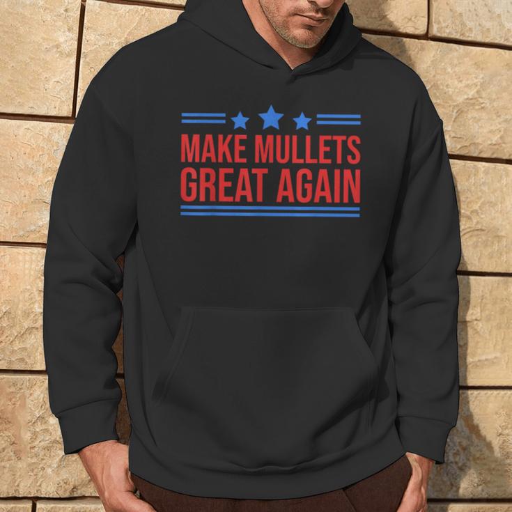 Make Mullets Great Again Mullet Hairstyle Hoodie - Monsterry AU