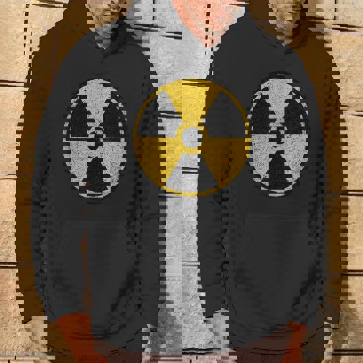 Símbolo De Advertencia Nuclear Radioactivo Desde Radiación Sudadera ...