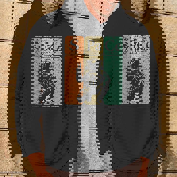 Space Periodic Table Elements Outer Space Nerd Hoodie - Monsterry