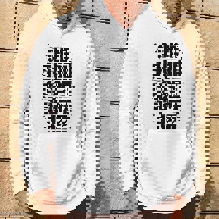 Skibidi Rizz Gyatt Ohio Sigma Rizzler Toilet Meme Hoodie - Seseable