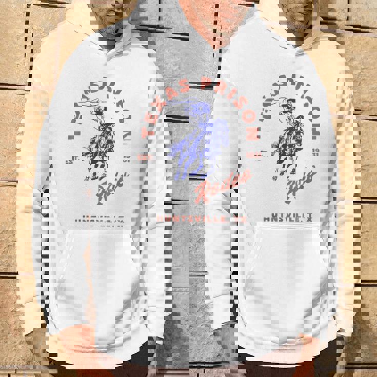 Texas Prison Rodeo Cowboy Cowgirl Western Hoodie | Mazezy