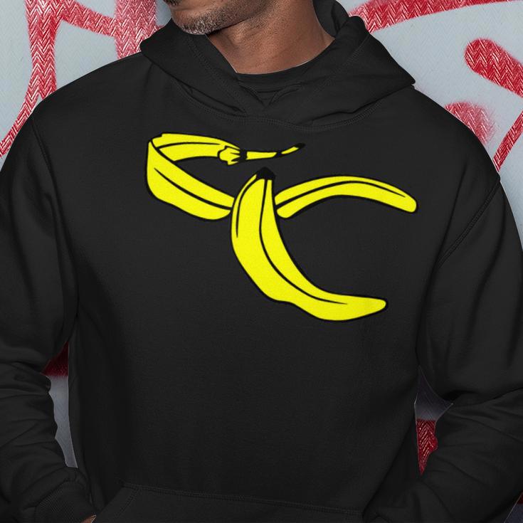 Banana Peel Random Conversation Piece Hoodie - Monsterry