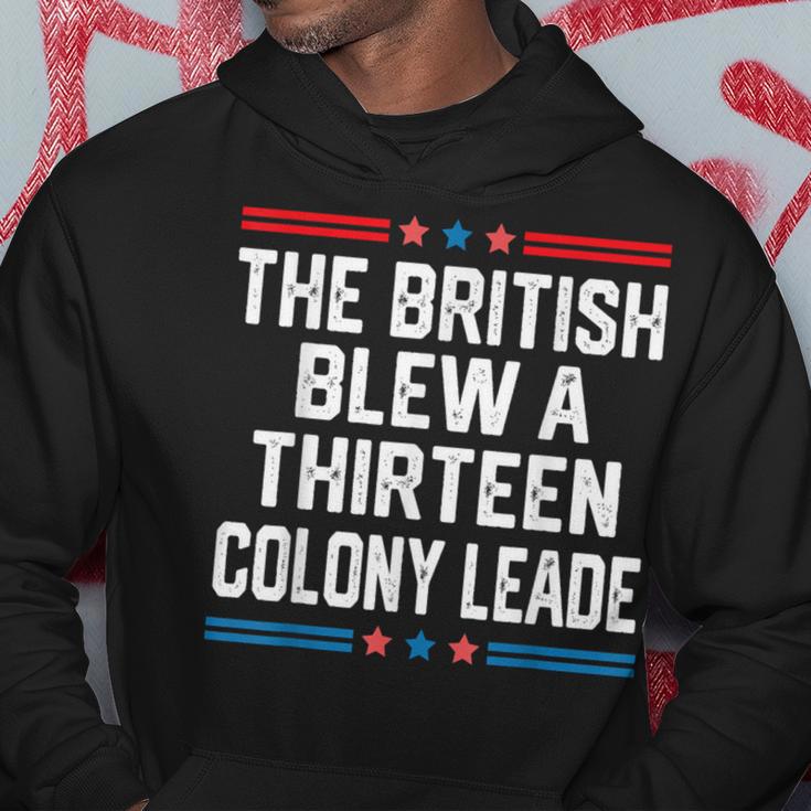 The British Blew A 13 Colony Lead Hoodie - Monsterry