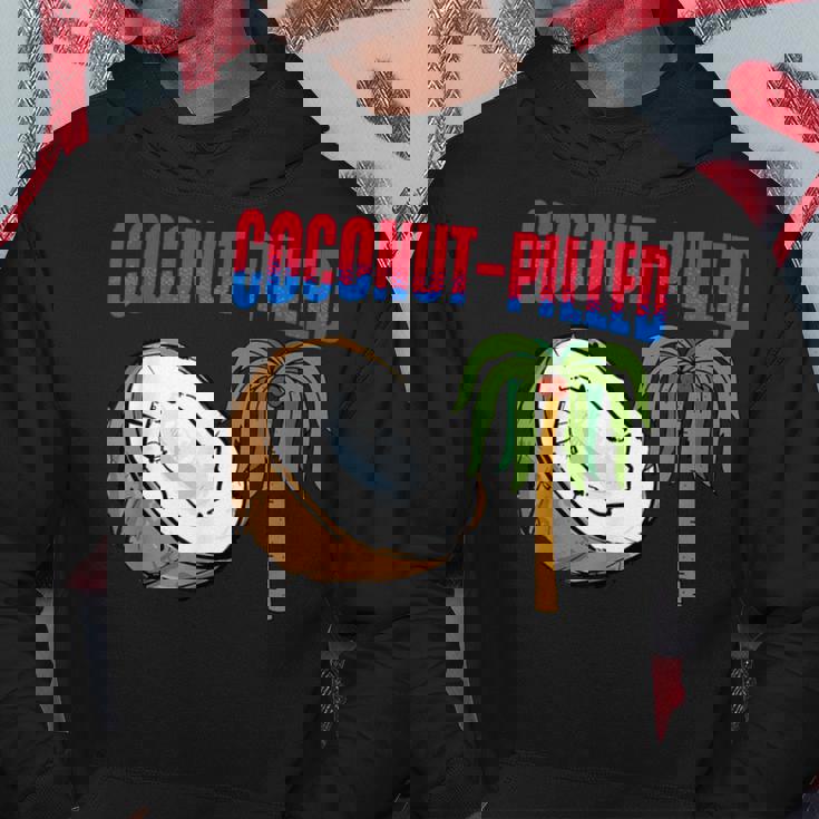 Coconut Pilled Coconut Tree Kamala Harris Coconut Tree Hoodie - Monsterry