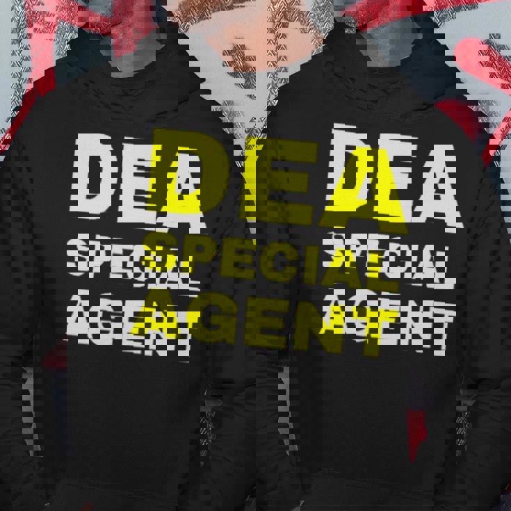 Dea Special Agent Front And Back Print Uniform On Duty Hoodie - Monsterry