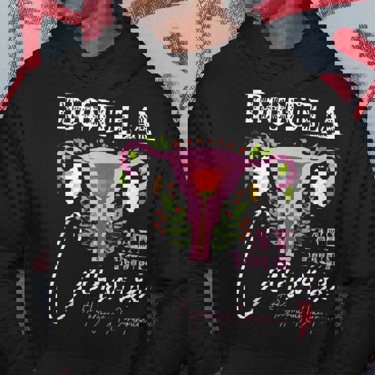 Doula At Your Cervix Pregnancy Support Labor Coach Hoodie - Monsterry