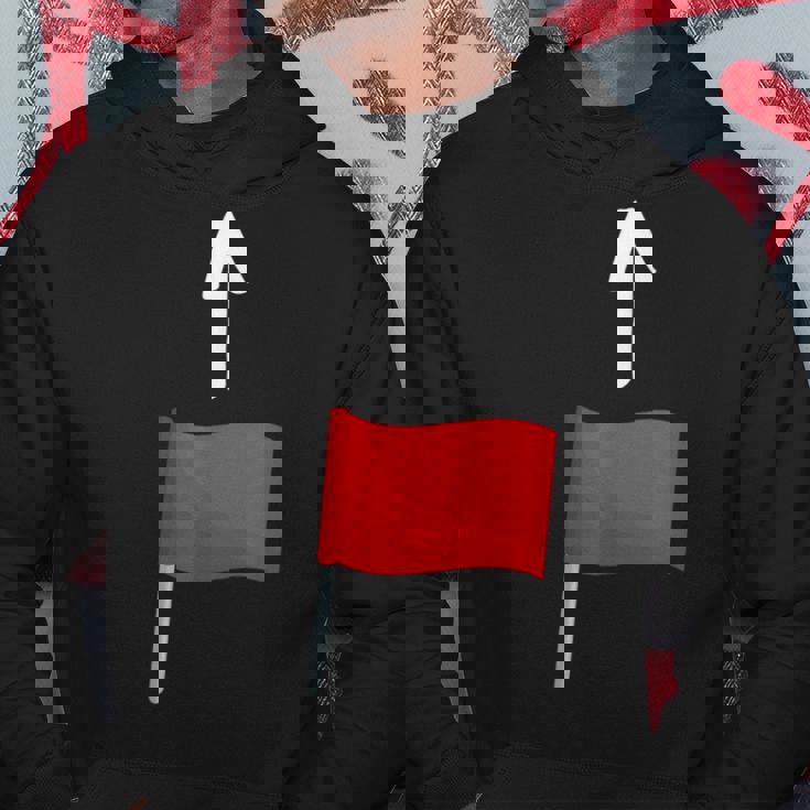 Red Flag And Toxic Traits Red Flags Hoodie - Monsterry