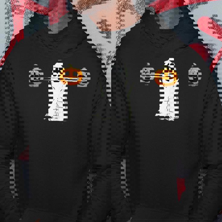 Ghost Lifting Halloween Work-Out Gym Fitness Hoodie - Monsterry
