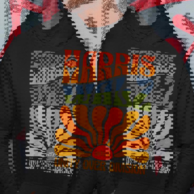 Harris Waltz 2024 Unity Over Division Kamala Harris Tim Walz Hoodie ...