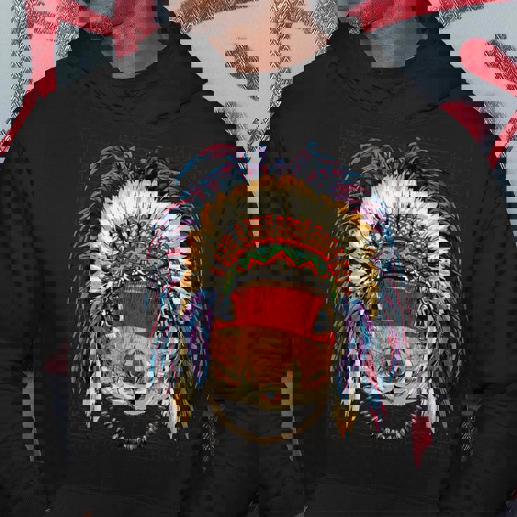 Indian Squirrel Native American Indian Squirrel Lovers Hoodie - Monsterry