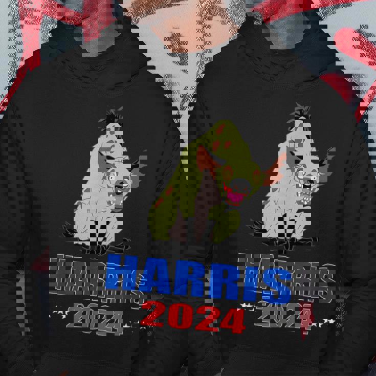 Kamala Harris 2024 Hyena Hoodie - Monsterry