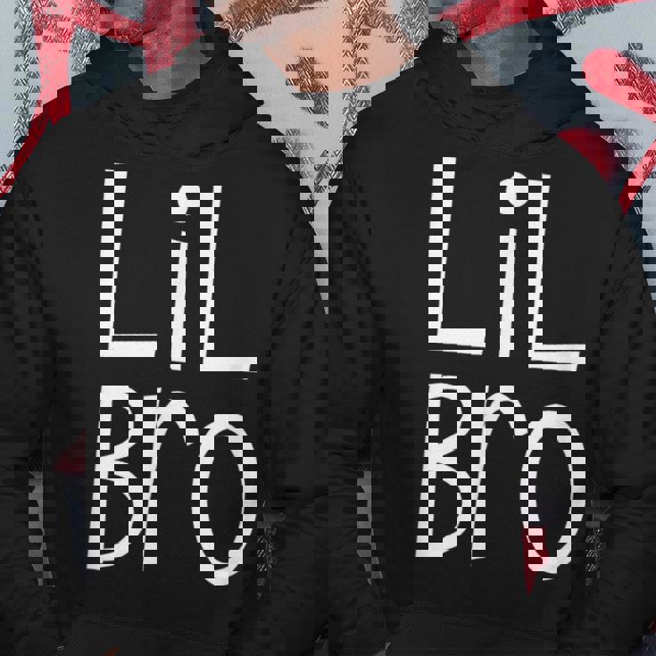 Lil Bro Little Brother Boys Matching Siblings Family Hoodie - Monsterry